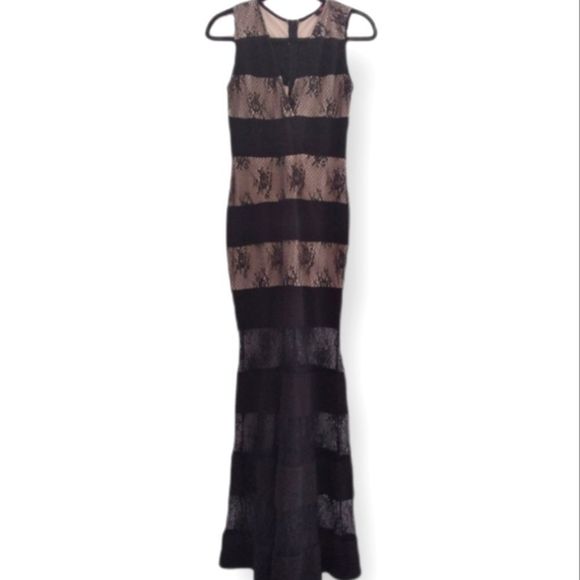 Xtaren | Dresses | Form Fitting Black Lace Dress | Poshmark